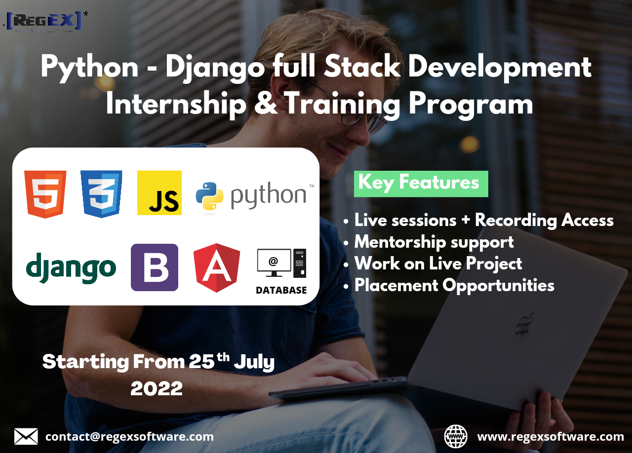 Summer Internship Program July 2022 Regex Software 7662