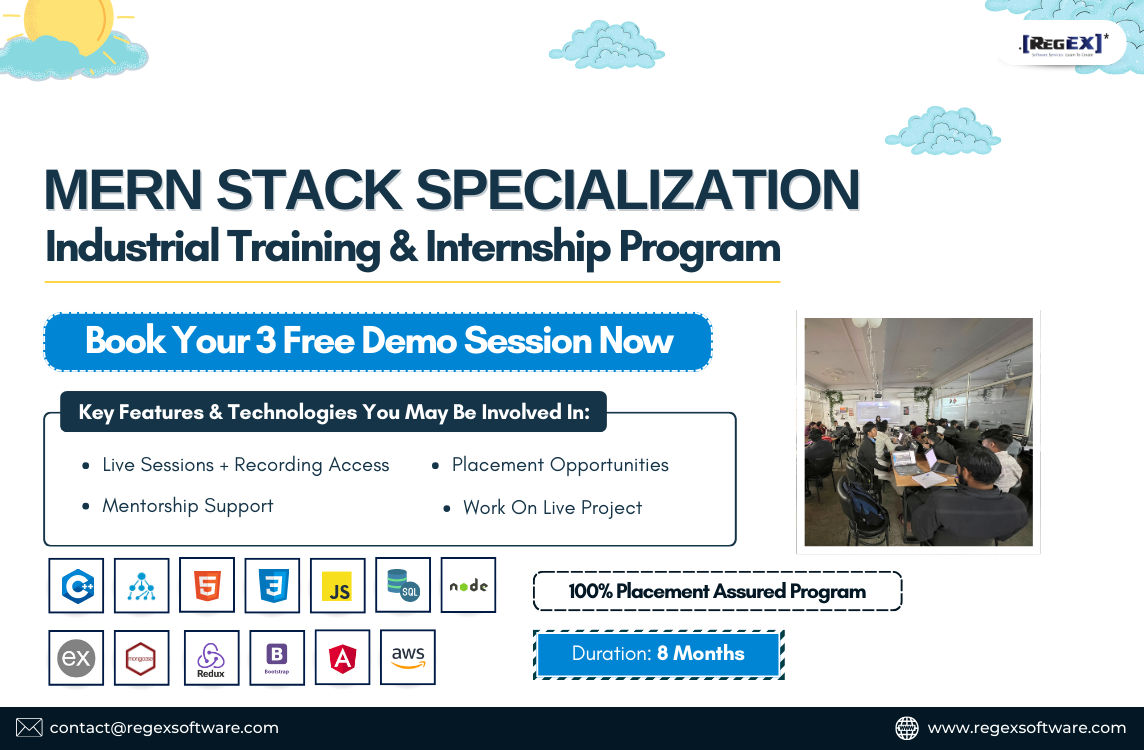 Placement Guaranteed Programs - Regex Software